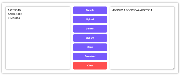 Convert Hex to Text, ASCII & Binary With Reverse Hex Converter